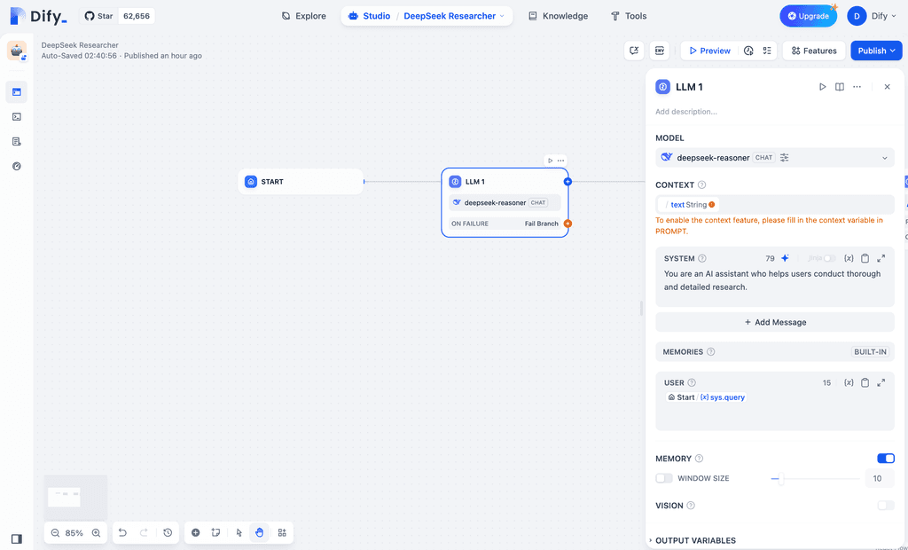 DeepSeek API Issues? Dify Keeps Your R1 Apps Running - Dify Blog