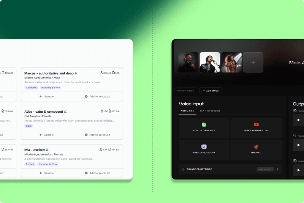 Kits IA : ElevenLabs pour la musique IA et le chant IA - Kits.AI