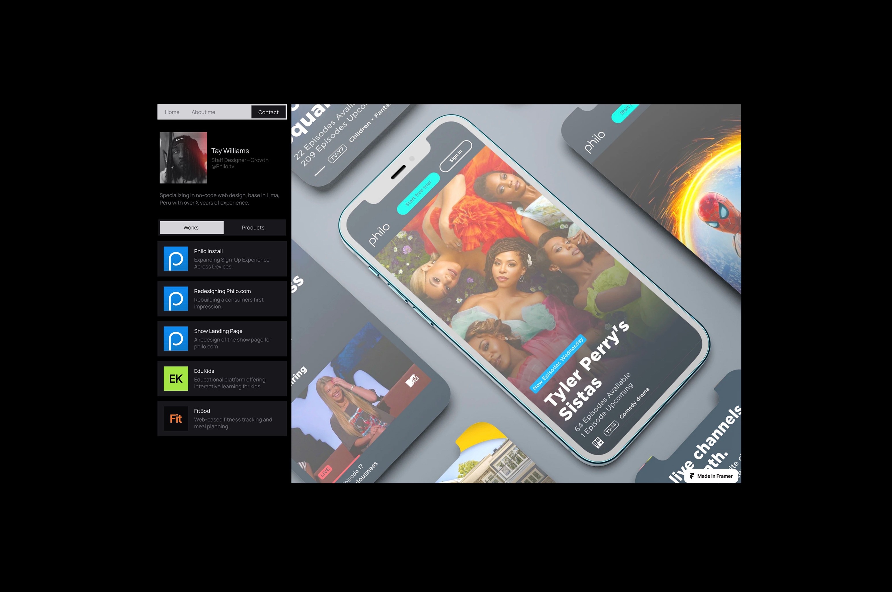 Tay Williams Portfolio