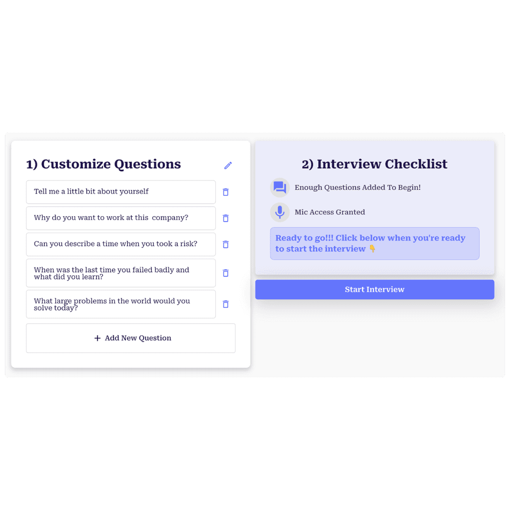 AI-powered Mock Interview - Interview Practice made easy