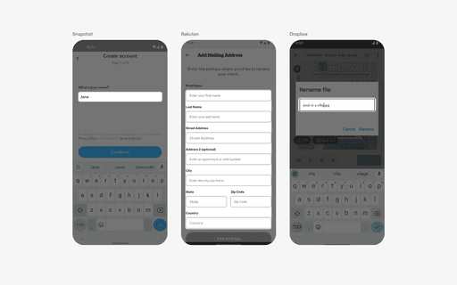 Text Field UI Design: Best practices, Design variants & Examples ...