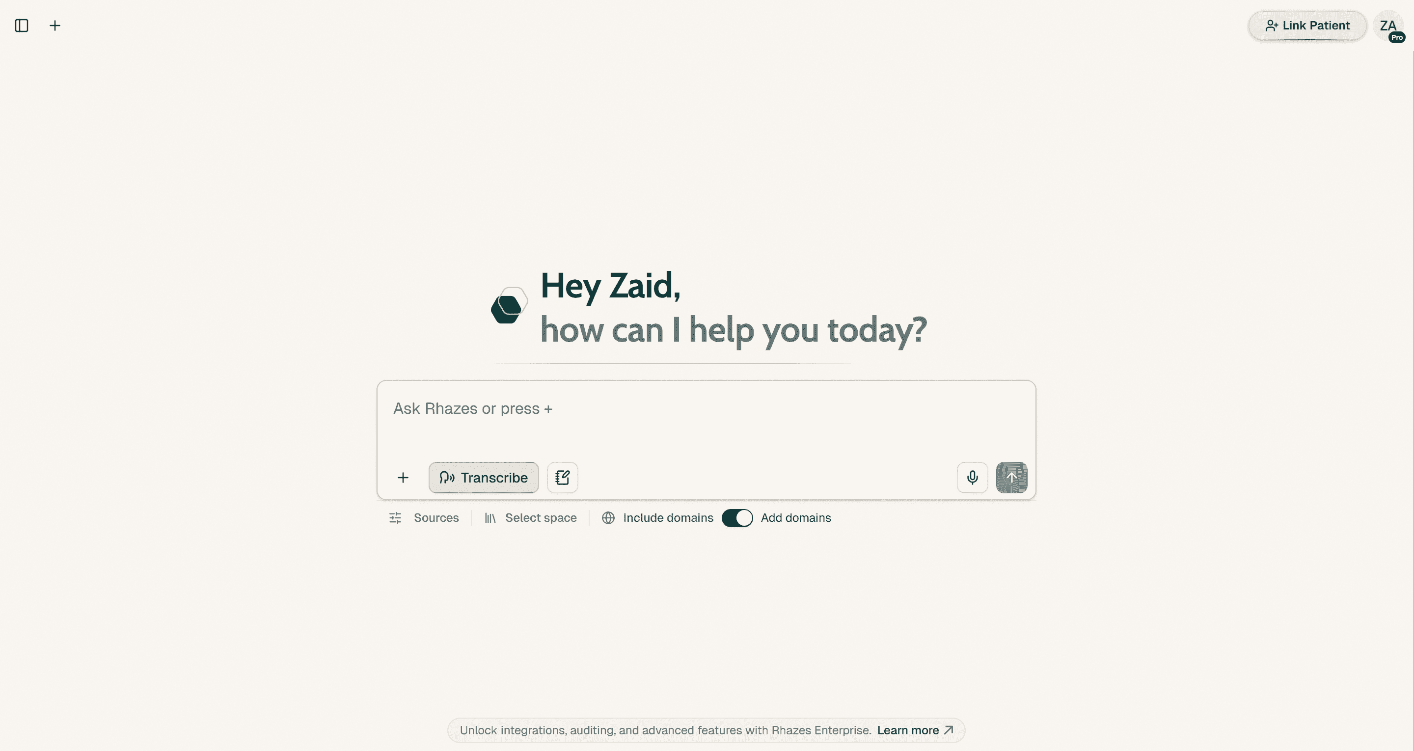 Rhazes - All Your Clinical AI in One Platform