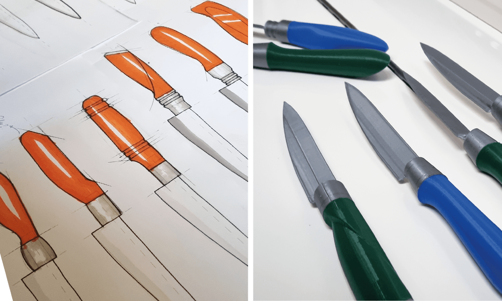 Fiskos Design Studio | Zed 4-Piece Kitchen Knife Set