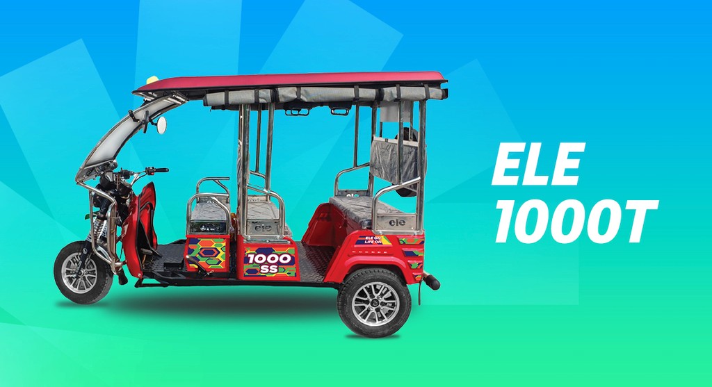ELE E Rickshaw - Greaves 3 Wheelers