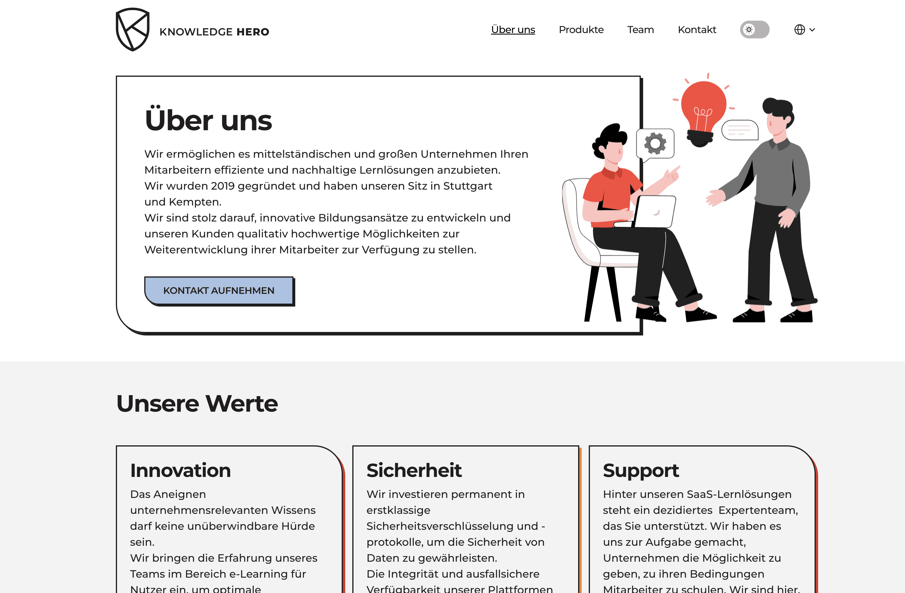 Knowledge Hero - intuitive platform for smart progress