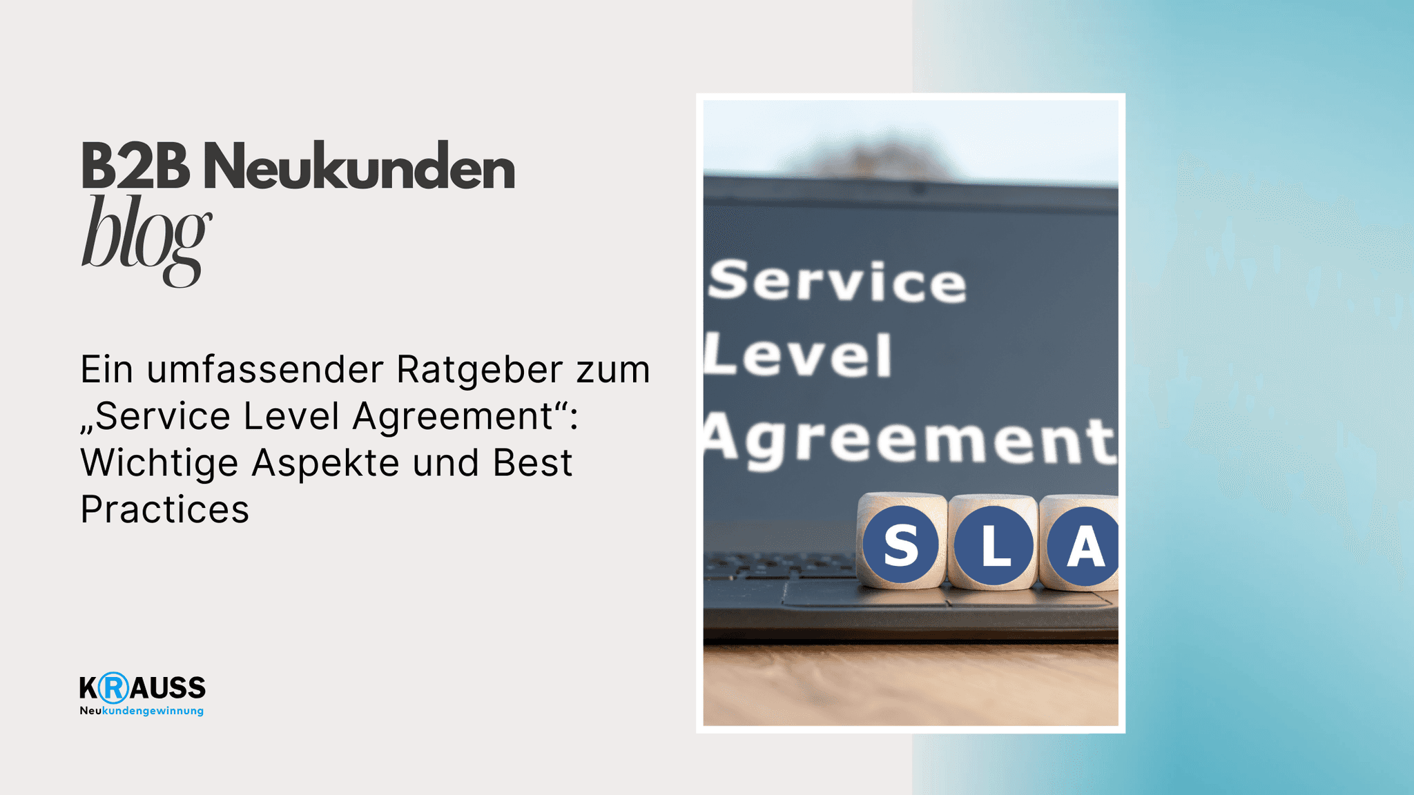 Ein umfassender Ratgeber zum „Service Level Agreement“: Wichtige ...