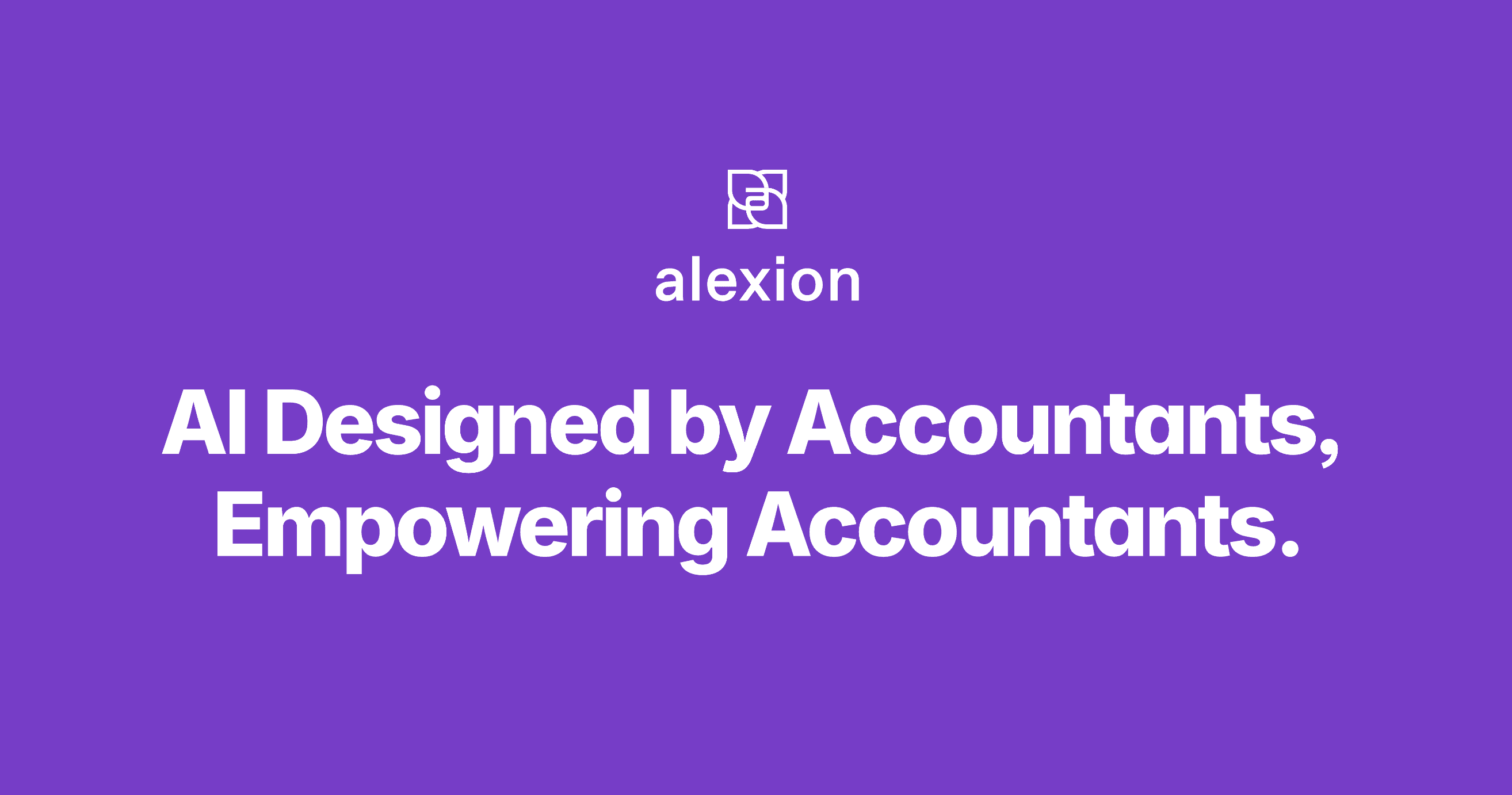 Alexion | Memory Infrastructure for Modern Accounting