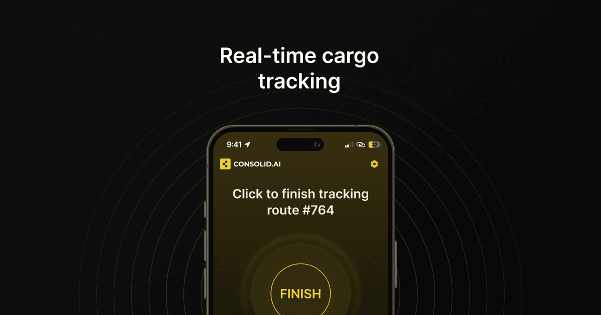 CONSOLID.AI real-time tracking