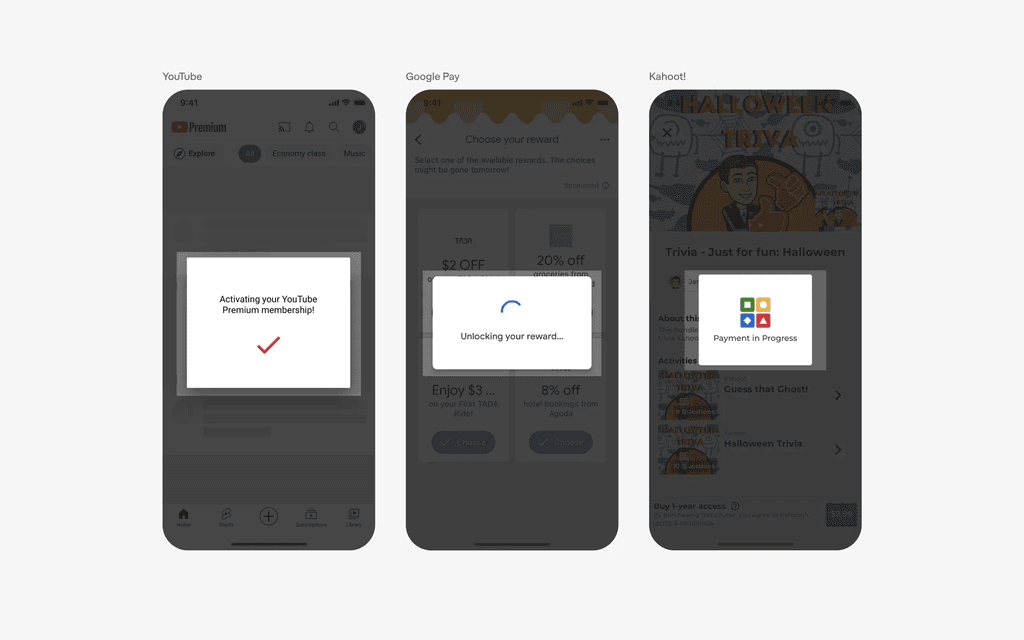 Dialog UI Design: Best practices, Design variants & Examples | Mobbin ...