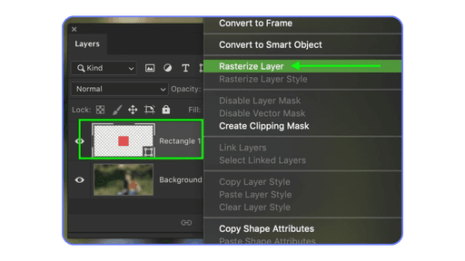 How to Rasterize in Photoshop Without Losing Editability - Vagon