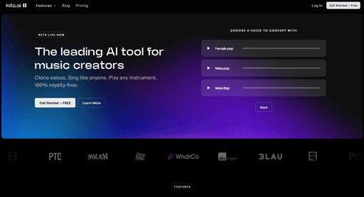 The Best Rap Generator to unleash your inner MC - Kits.AI