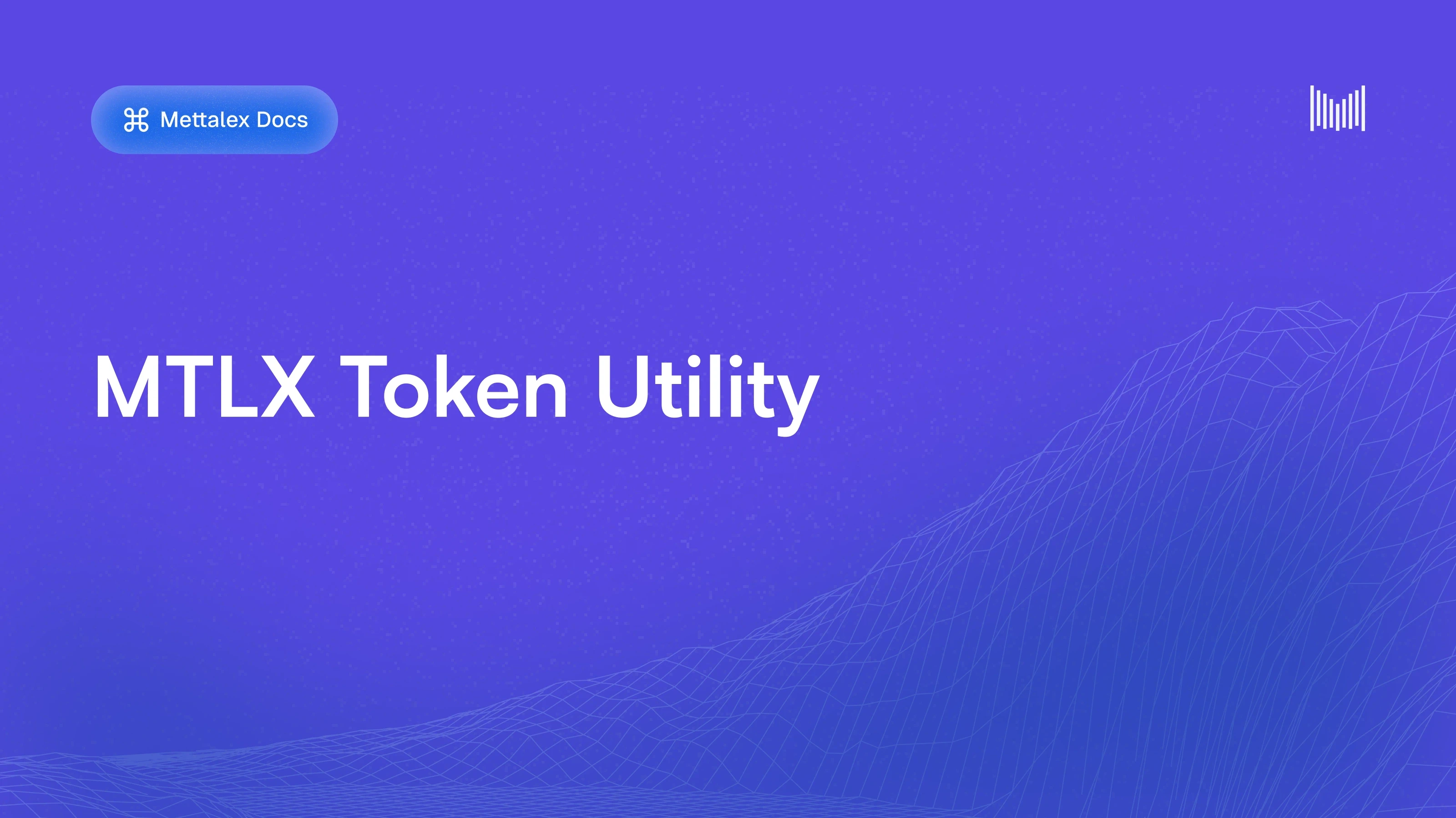 MTLX Token Utility