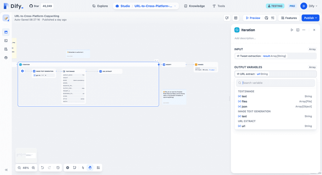 Cross-Platform Copywriting with Dify - Dify Blog