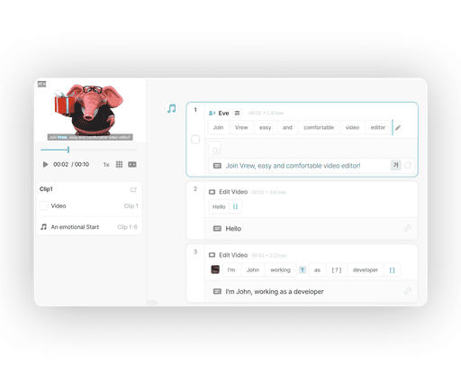 Text-Based Video Editing | Video Editor That Works Like Docs