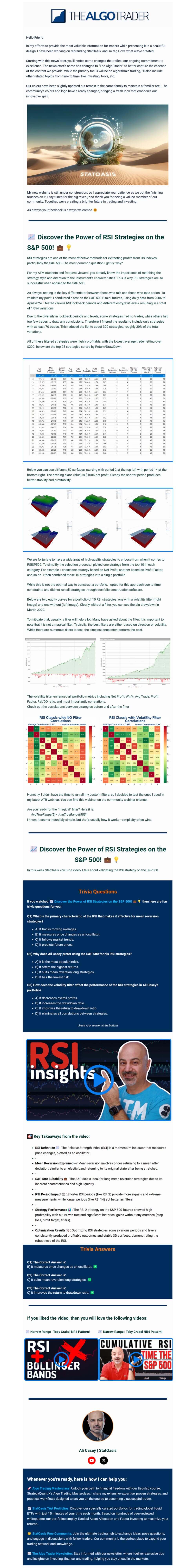 The AlgoTrader - Trading Tips & Education