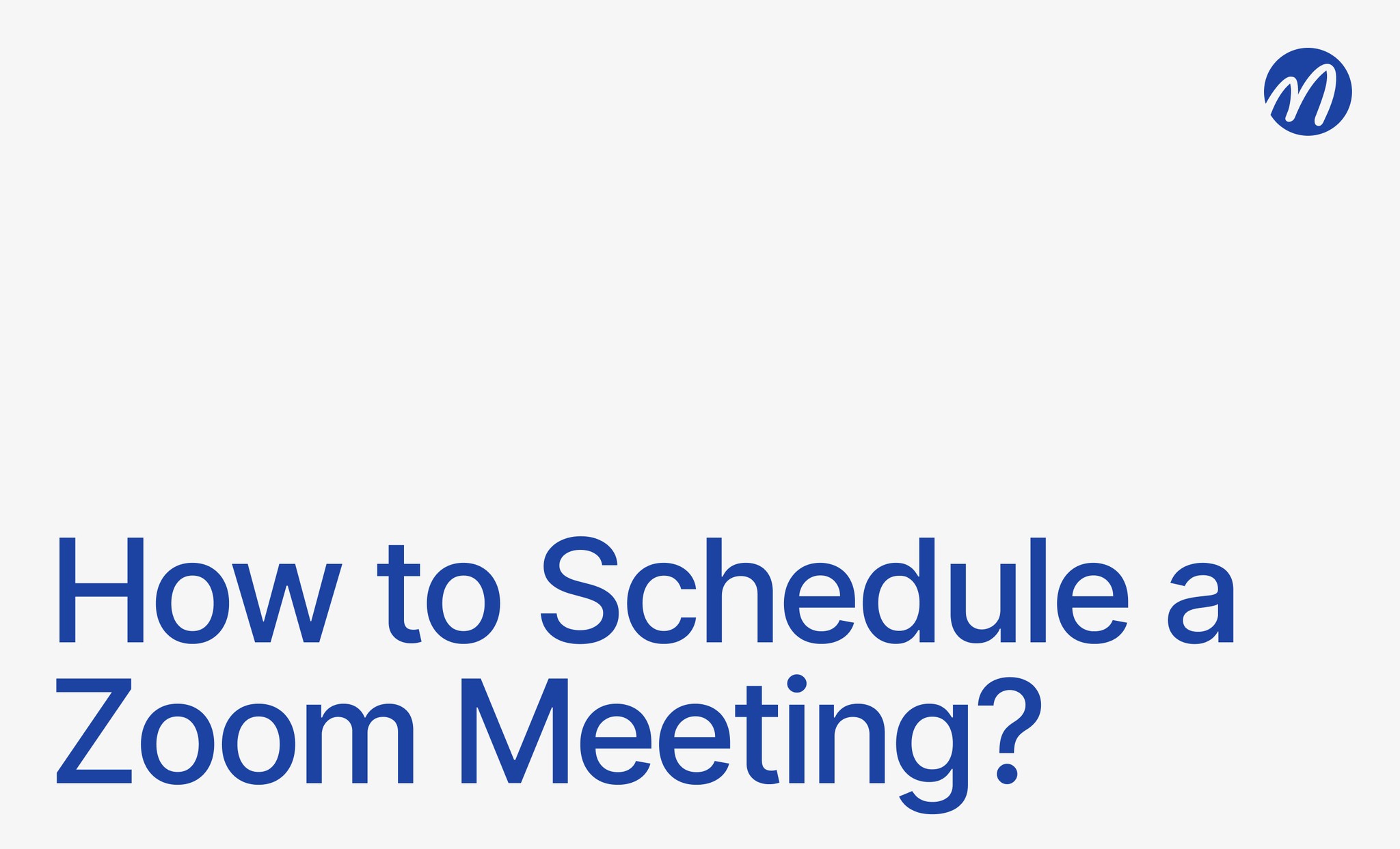 How to Record a Zoom Meeting: Complete Guide [2025]