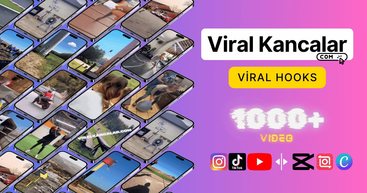 Viral Kancalar | Viral Hooks | Transitional Hooks | Tiktok & Instagram ...