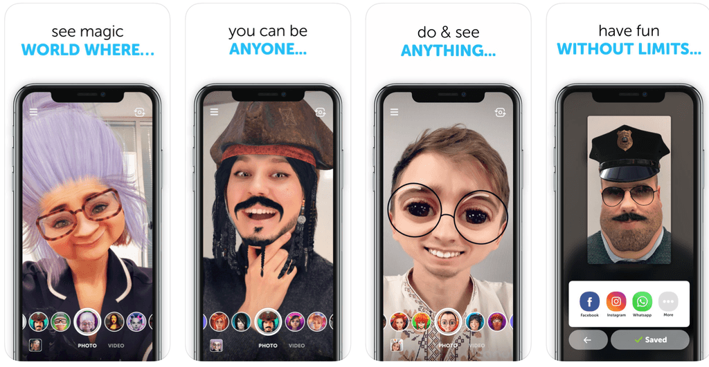 NXT Interactive - Top 10 Popular Face Filter Types and Apps