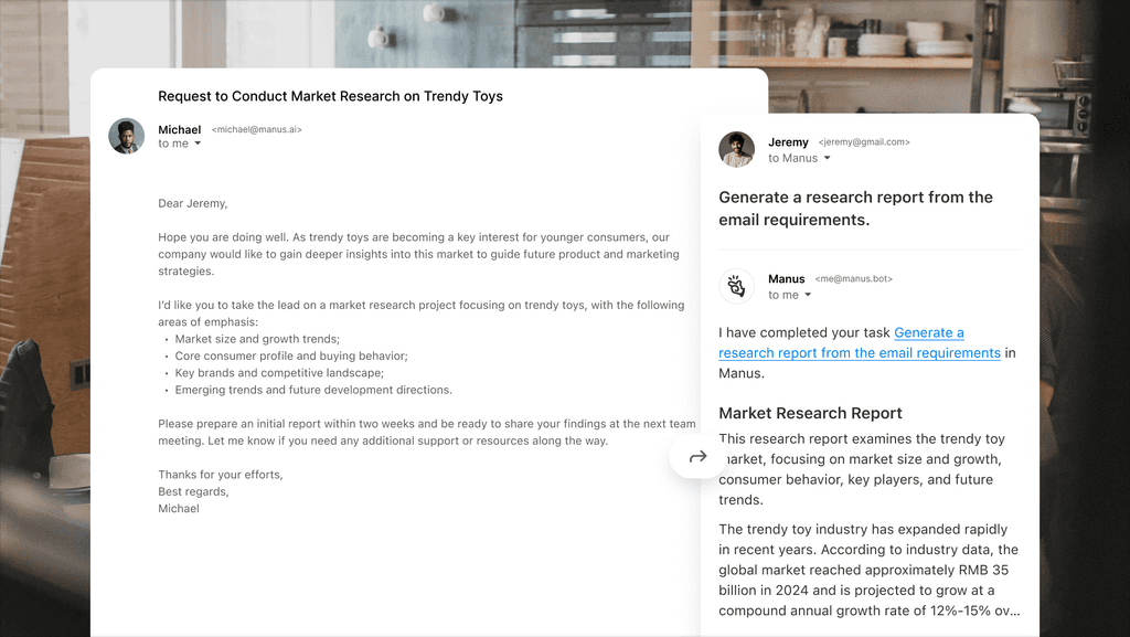 Mail Manus | Turn Email into Action