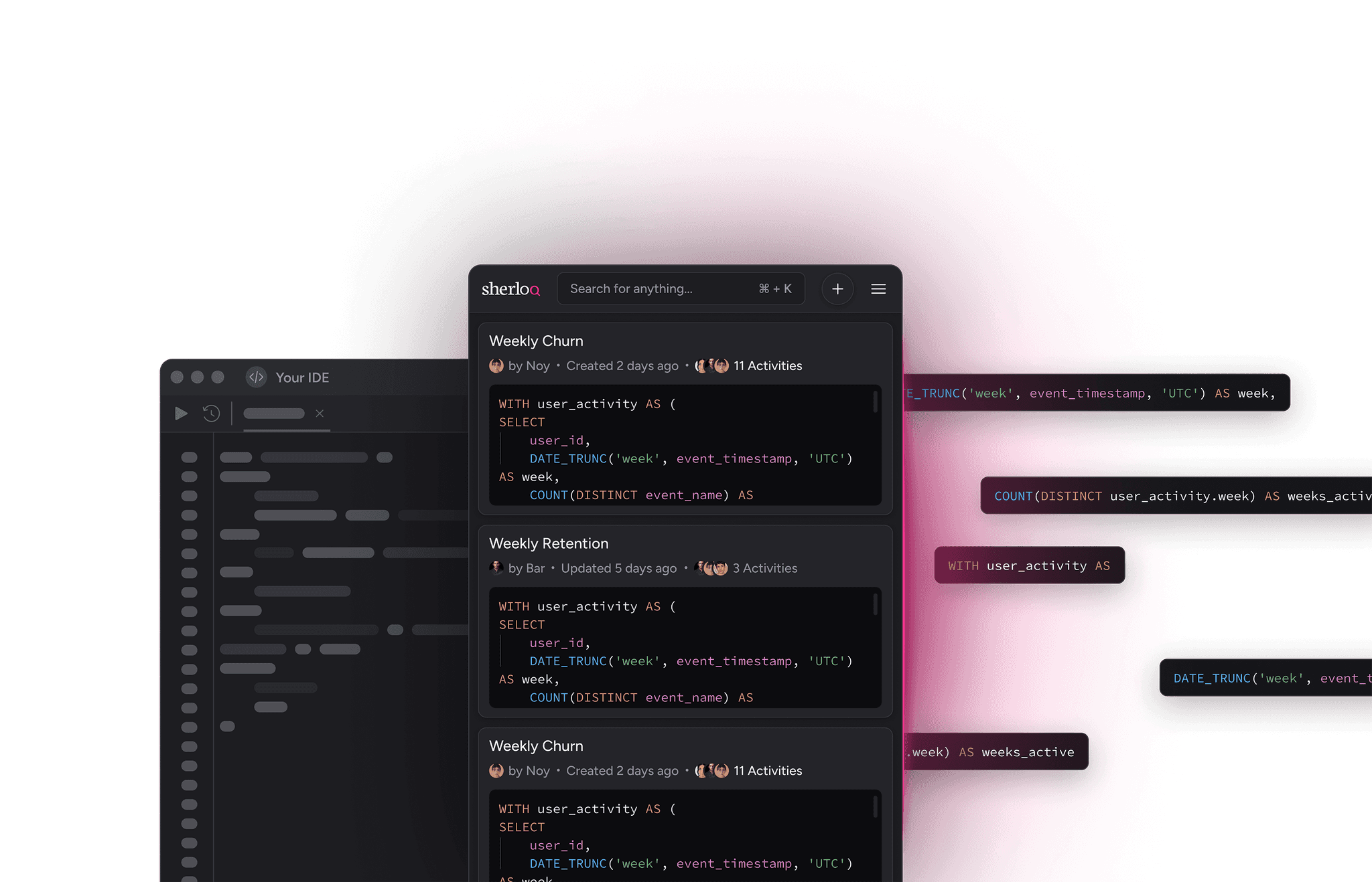 Sherloq: Collaborative SQL Repository