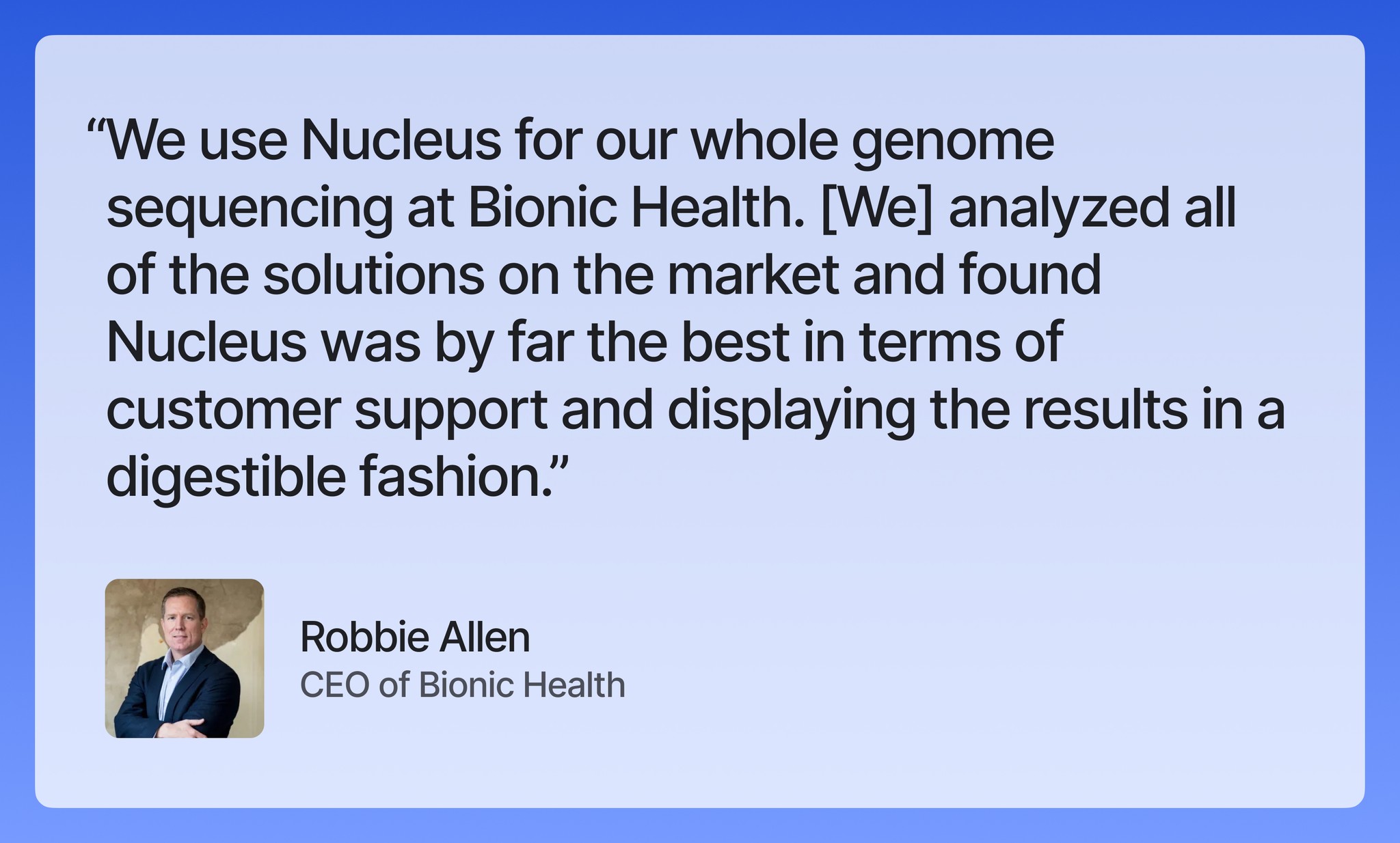 Nucleus Genomics announces $14 million in new funding to scale software ...