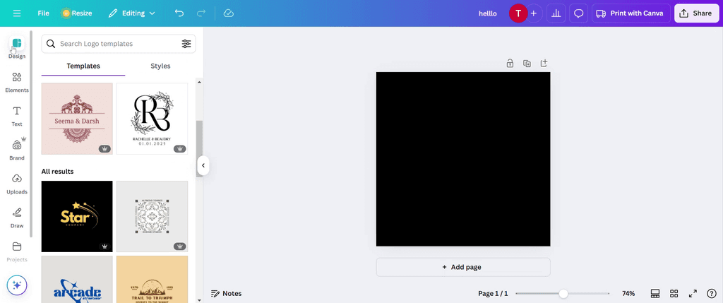 How to Add Page Numbers in Canva – Quick & Easy Guide - 1 minute video guide