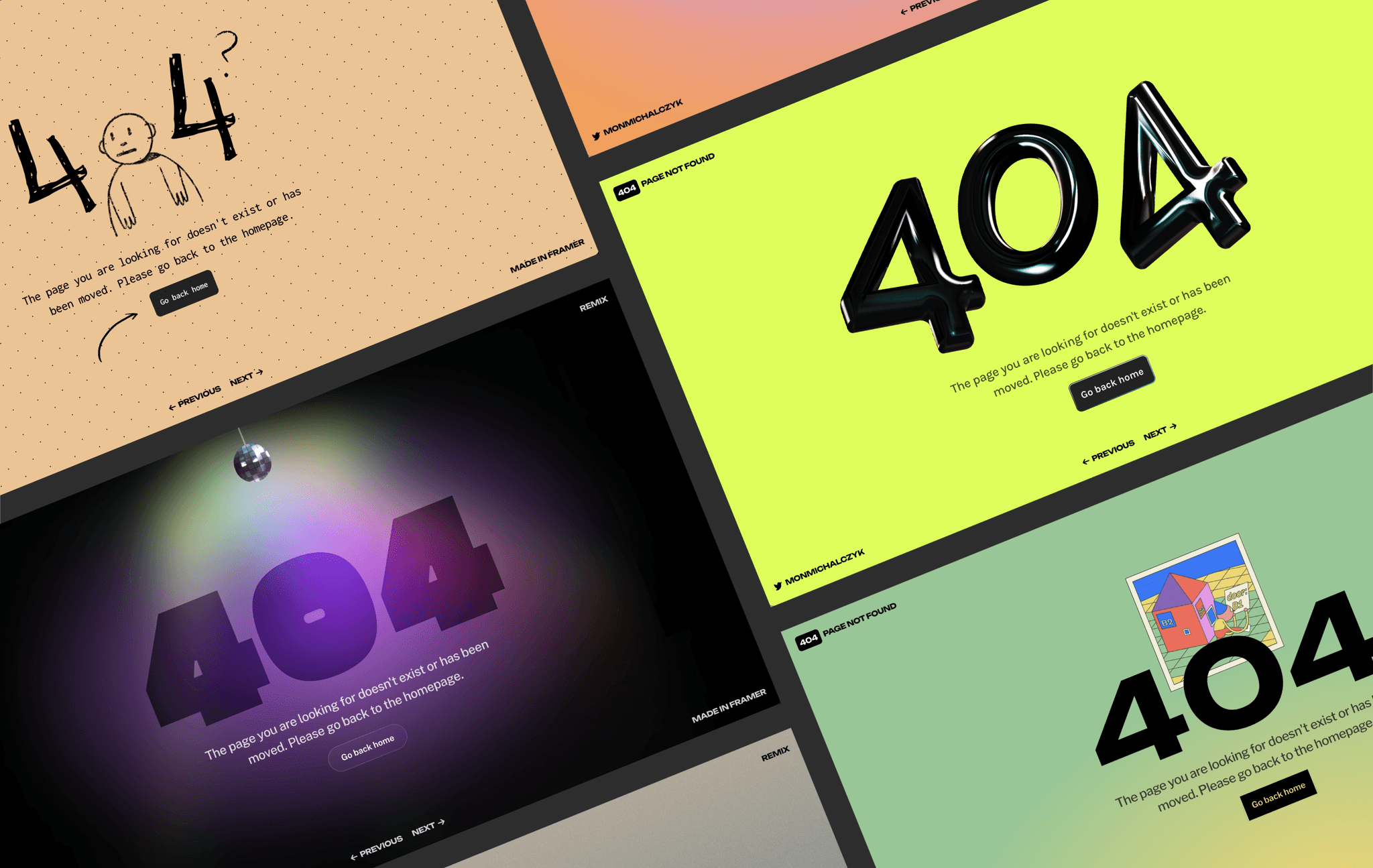 Framer Blog: Playful Approach to 404 Pages