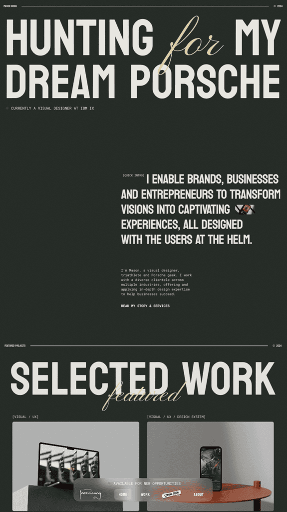 Mason Wong — Framer Gallery