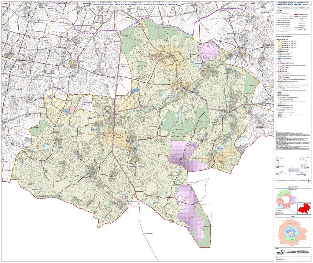 VMRDA 2041 & HMDA 2031 Master Plans | RRR Alignment Map - Charan Group