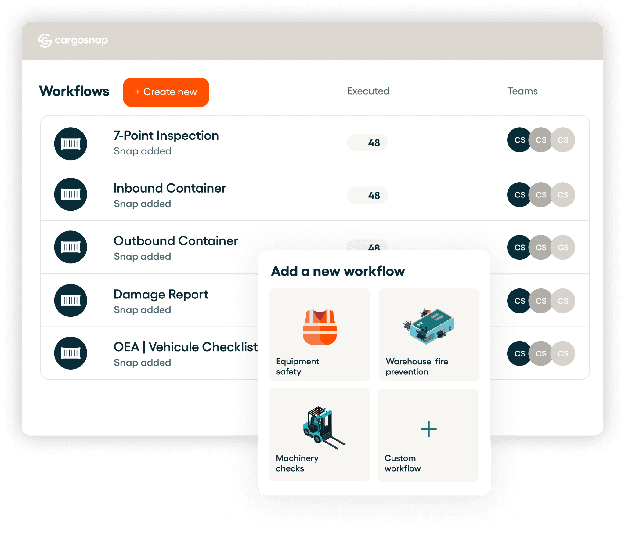 Cargo Inspection Software - Cargosnap