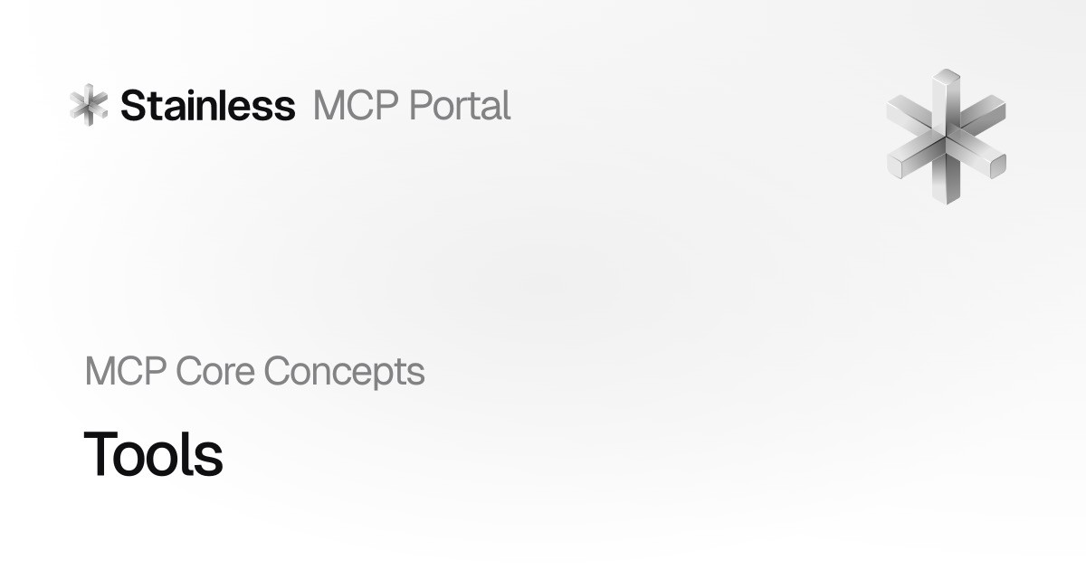 Tools - Stainless MCP Portal