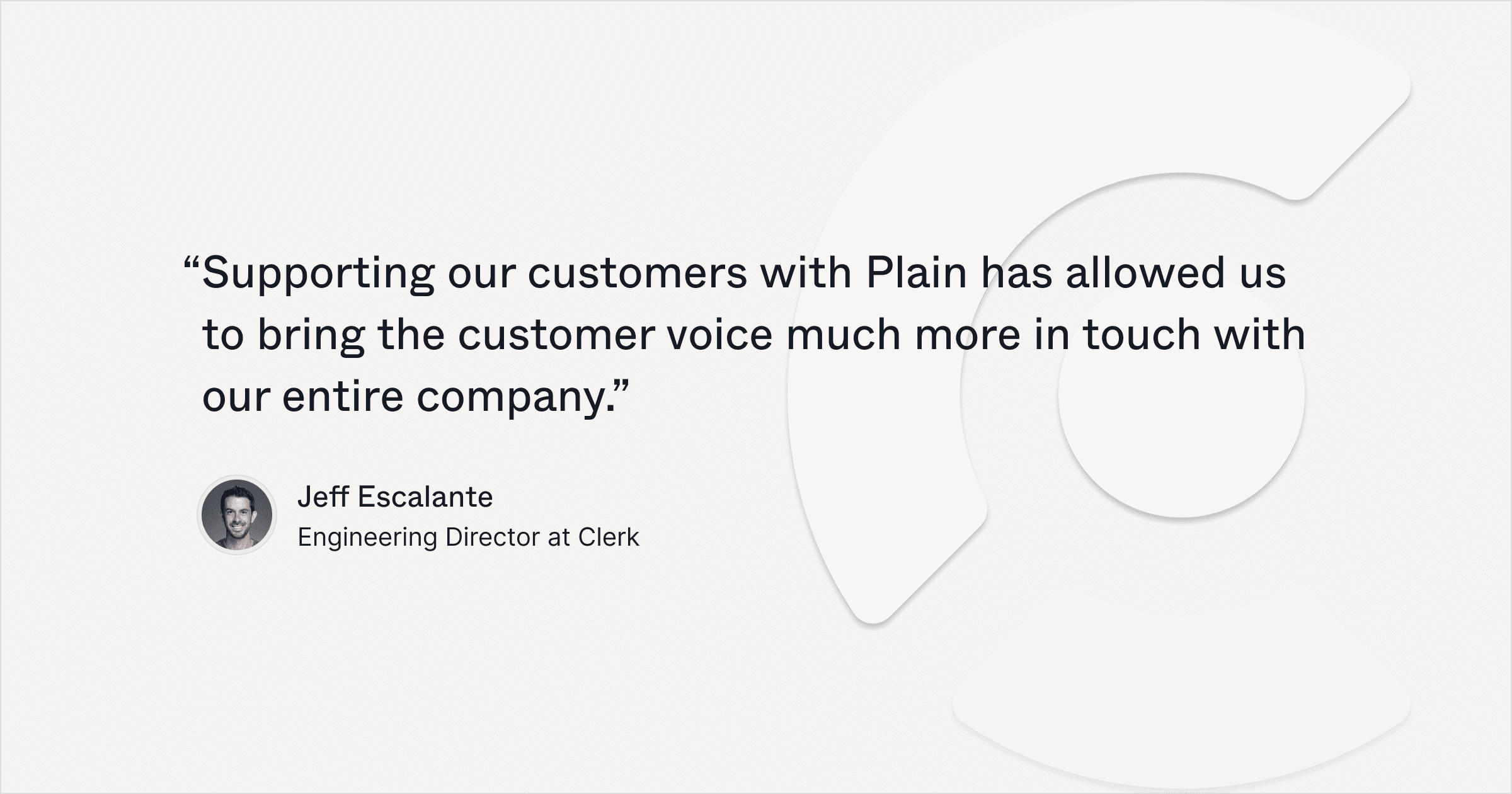 Clerk Case Study — Plain