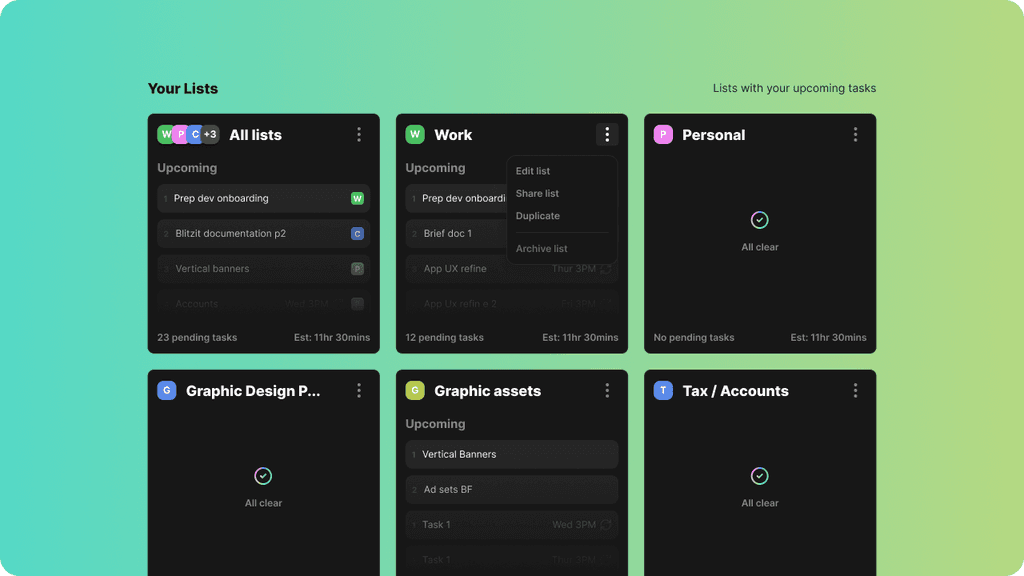 Blitzit: Help center home