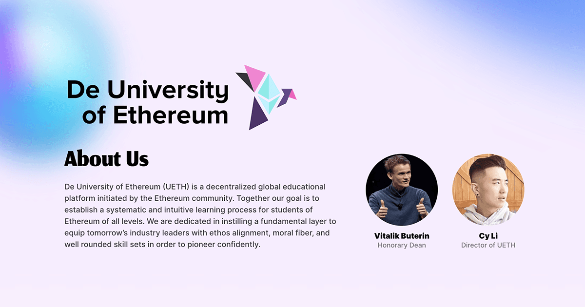 About UETH - Pioneers in Blockchain and Web3 Education