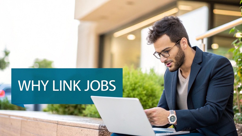 So verknüpfen Sie Jobs auf LinkedIn: Einfacher Schritt-für-Schritt ...