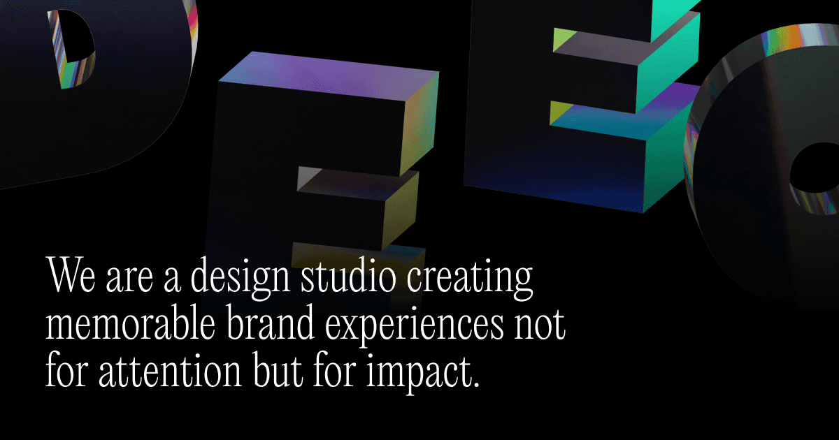 Deeo Studio – Brand, web, and digital experiences