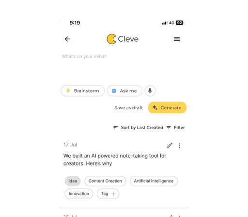 Cleve Pricing Plans: Free, Pro & Business