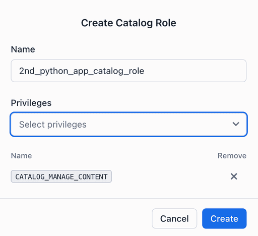 How to setup a managed Iceberg catalog using Snowflake Open Catalog - Tower