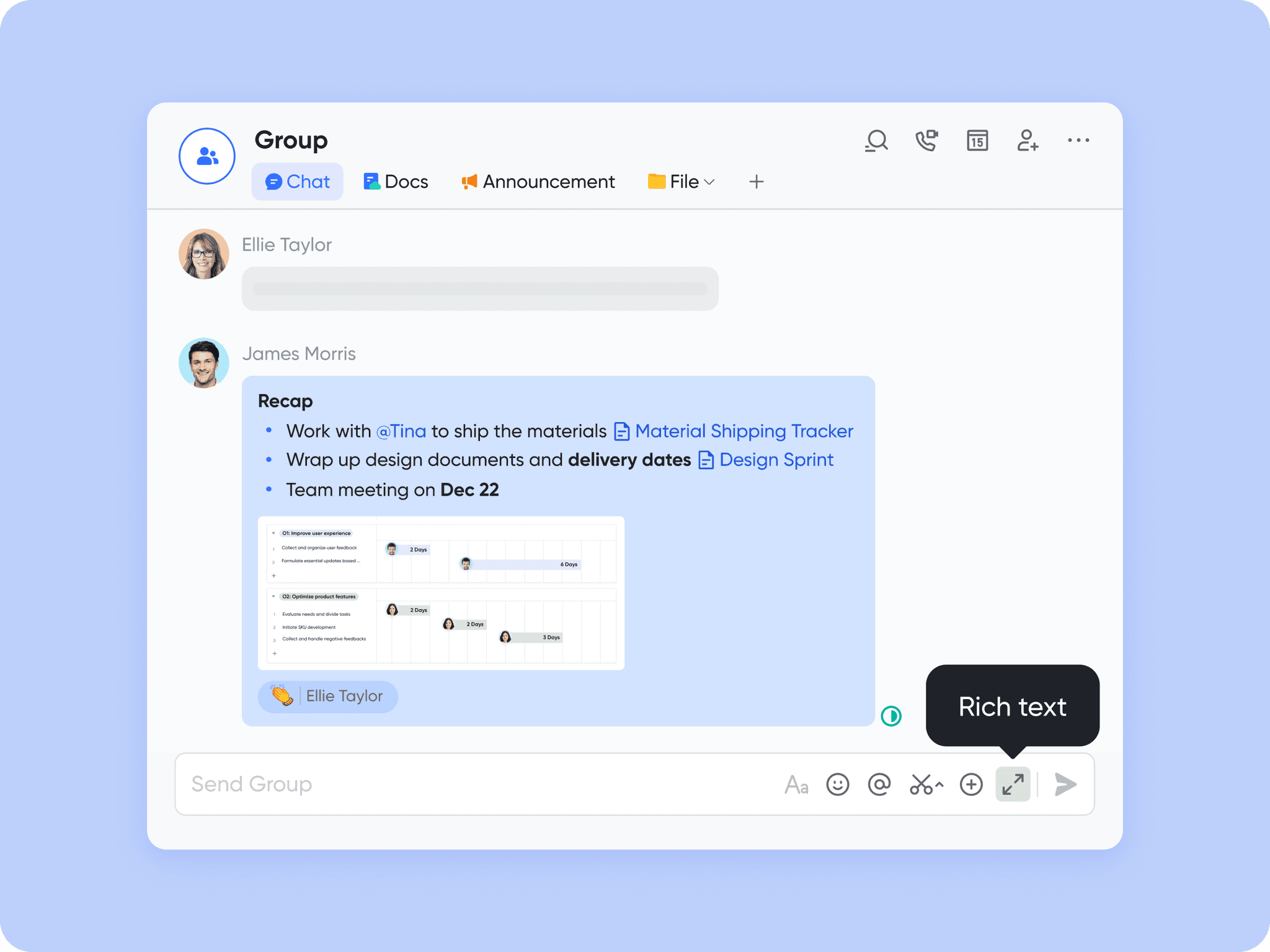 Free all-in-one web business chat & communication | Lark Messenger