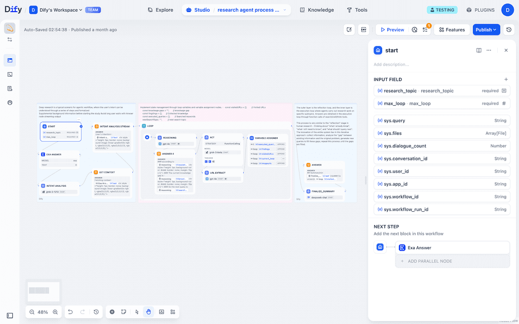 Deep Research Workflow in Dify: A Step-by-Step Guide - Dify Blog