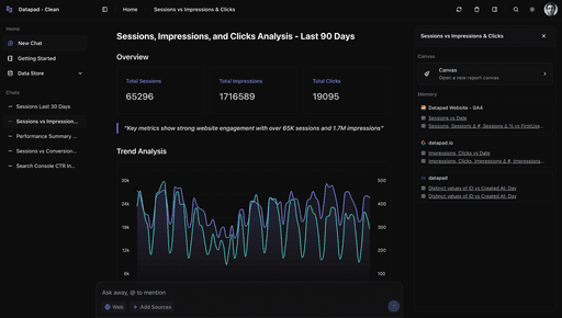 Datapad: The All-Knowing AI Data Assistant