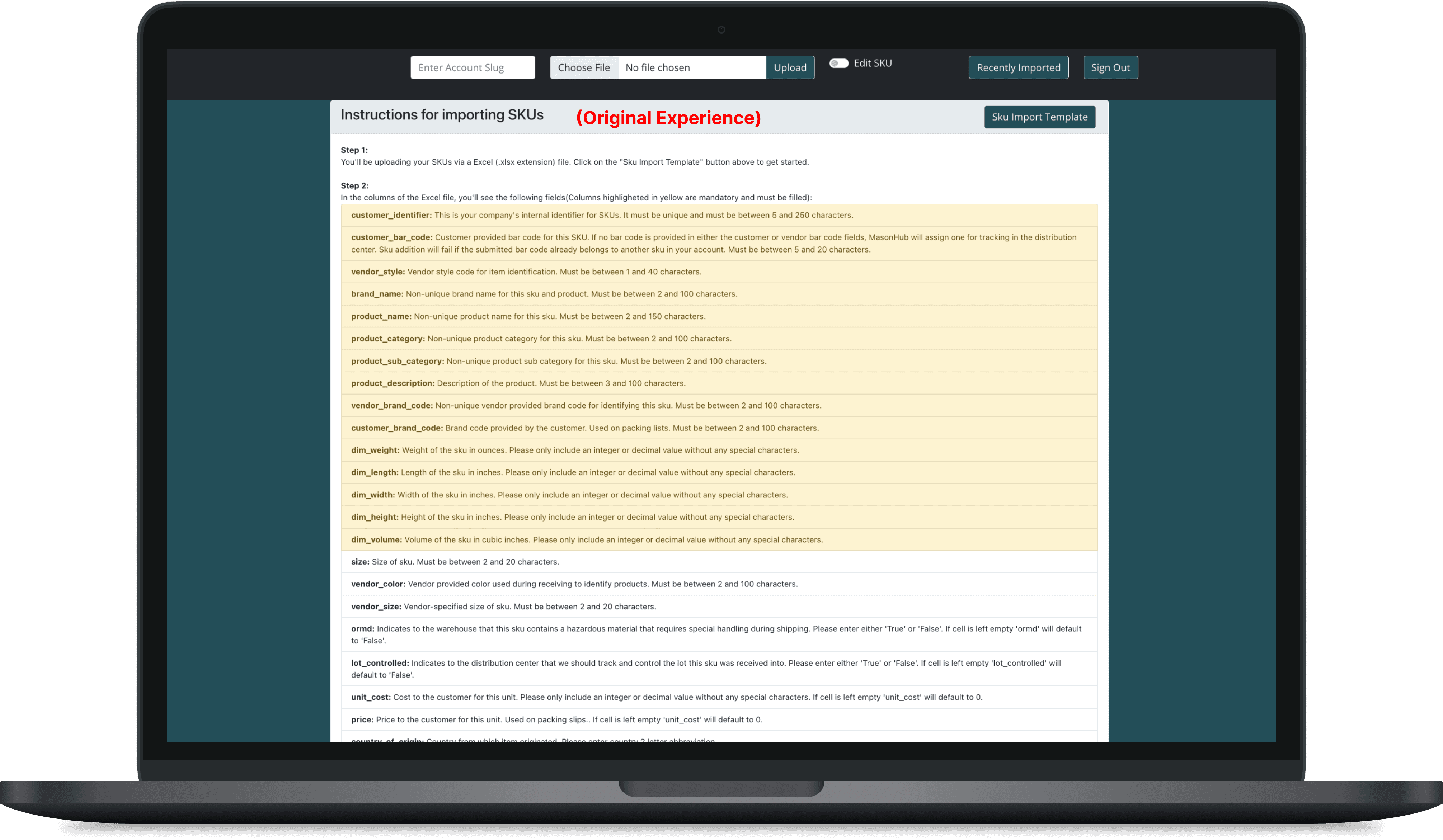 Intuitive Bulk Importing - A UX Product Design Case Study