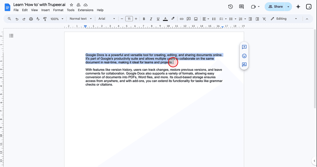 How to Double Space in Google Docs - 1 minute video guide