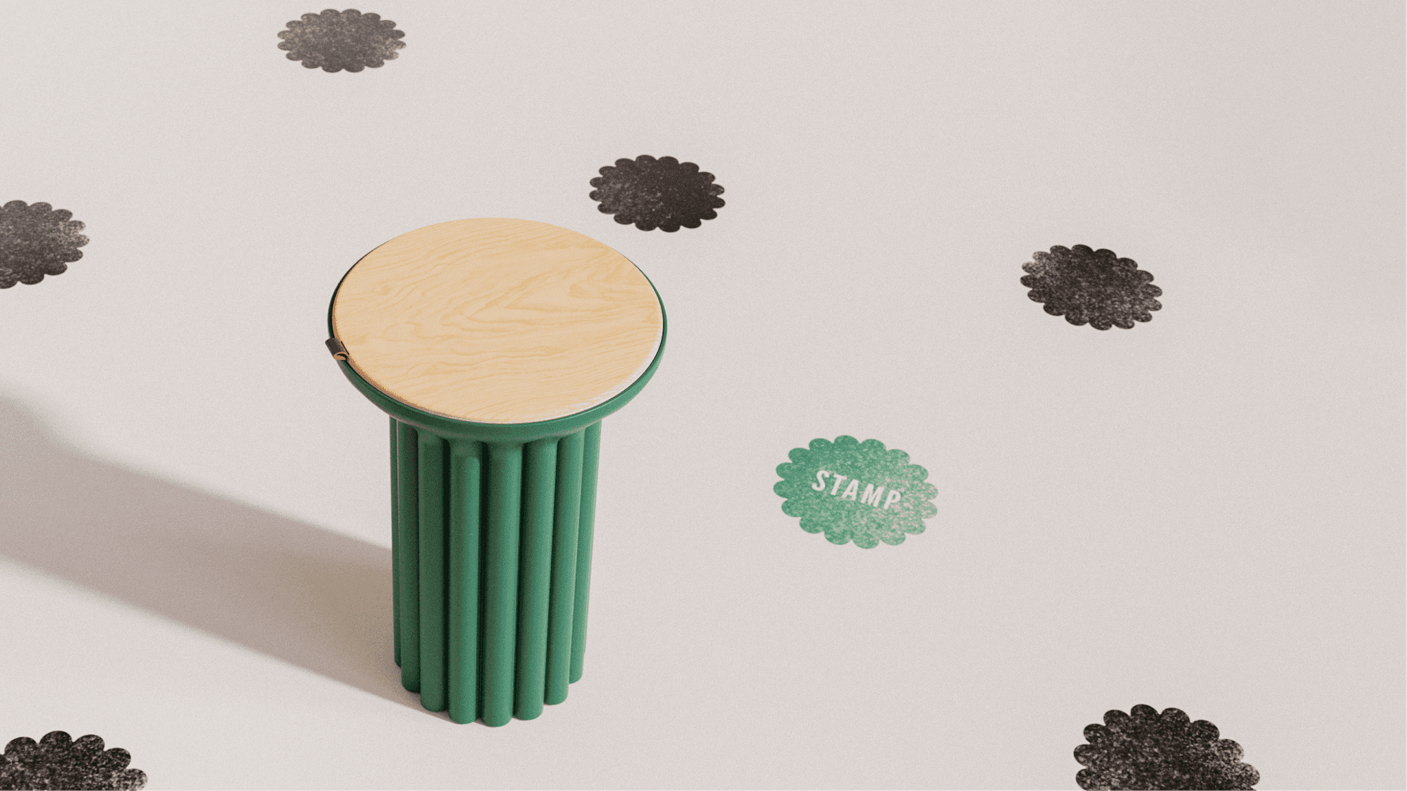 noknok Design - Stamp Side Table
