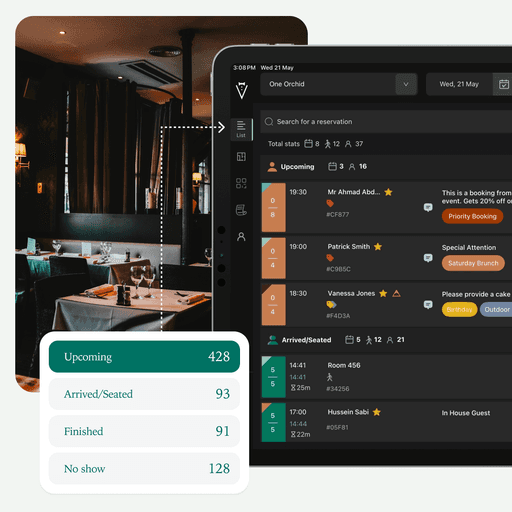 Restaurant Table Management & Seating Software | Servme