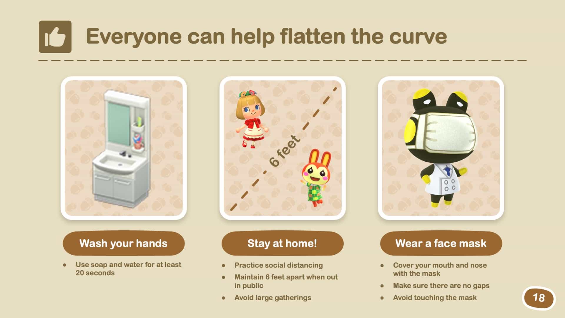 Animal Crossing New Horizons Template - D Story