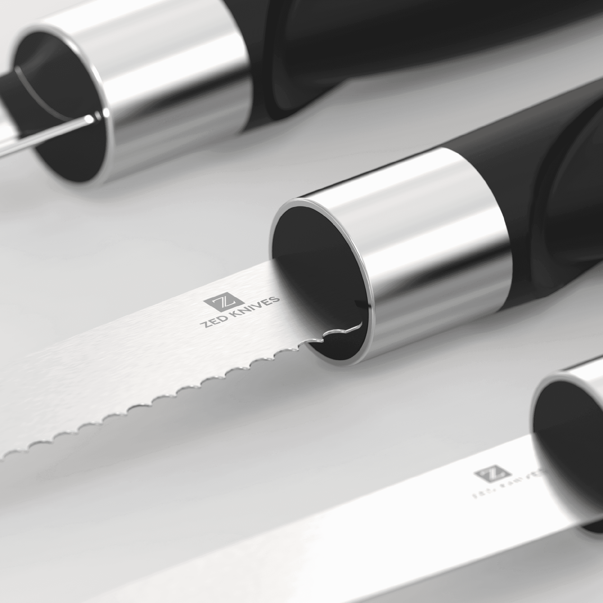 Fiskos Design Studio | Zed 4-Piece Kitchen Knife Set