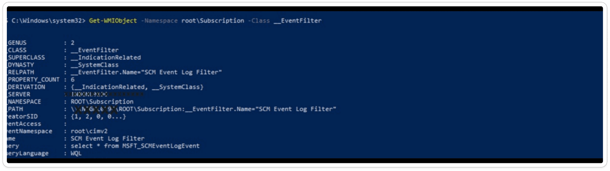 What is WMI Persistence Attack and How to detect them using PowerShell? | Blogs - Cyberware Hub
