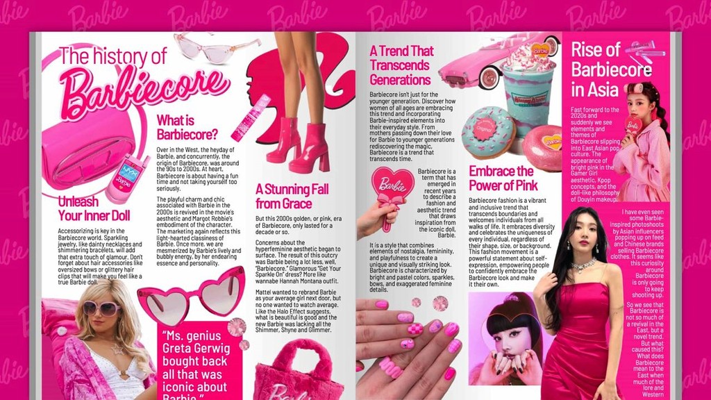 Barbie Movie Template - D Story