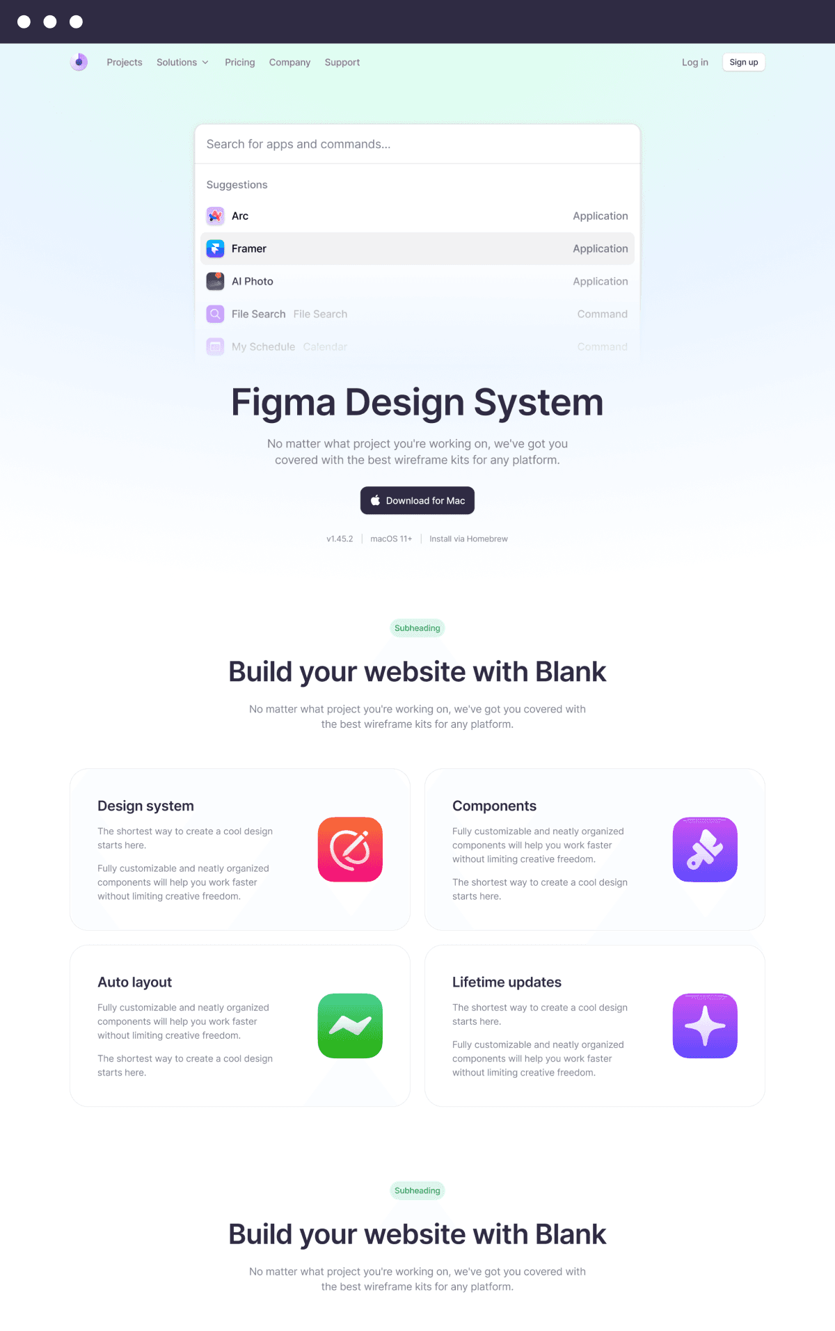 Blank Design System
